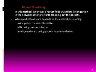 Congestion on computer network | PPTX