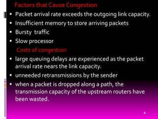 Congestion on computer network | PPTX