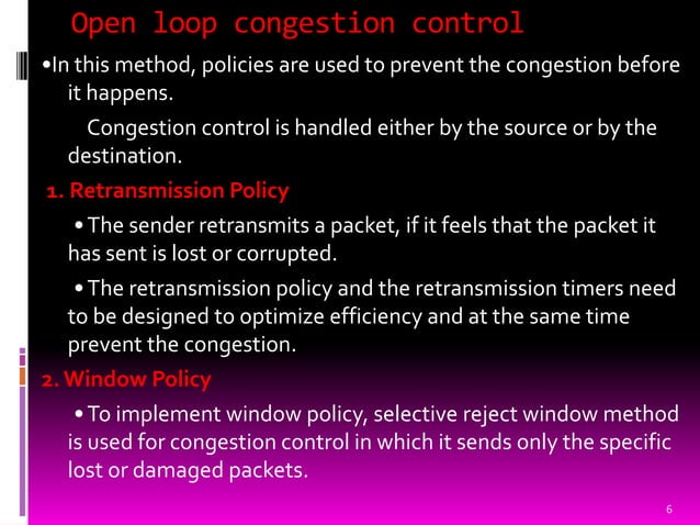 Congestion on computer network | PPTX | Computer Networking | Computing