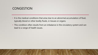 Congestion pathology for medical students | PPTX