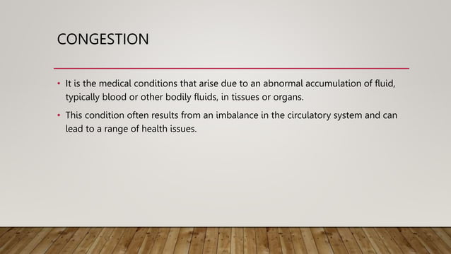 Congestion pathology for medical students | PPTX | Lung and Respiratory ...