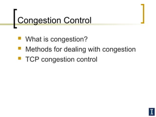 Computer Networks Network congestion.ppt