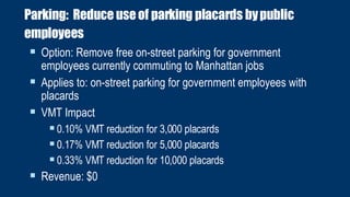 Congestion Mitigation Strategies: Alternatives to the City’s plan | PPT