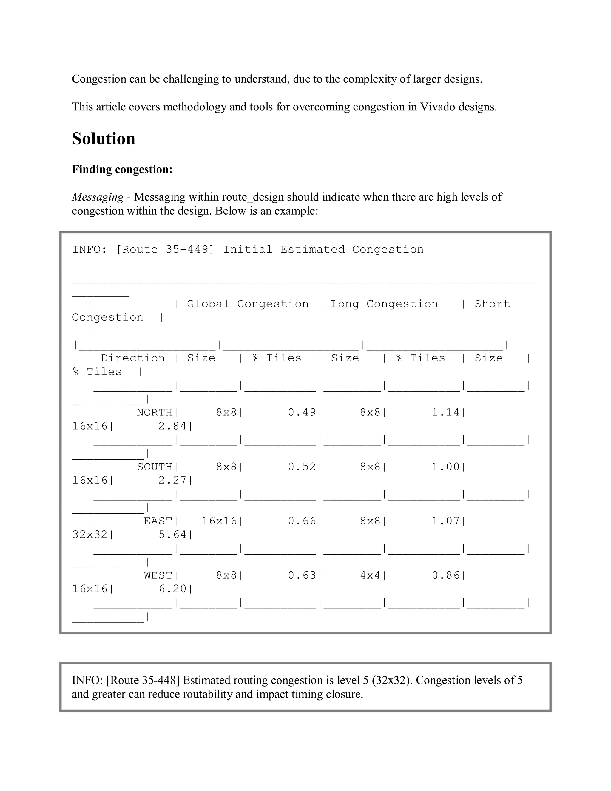 Congestion can be challenging to understand | PDF