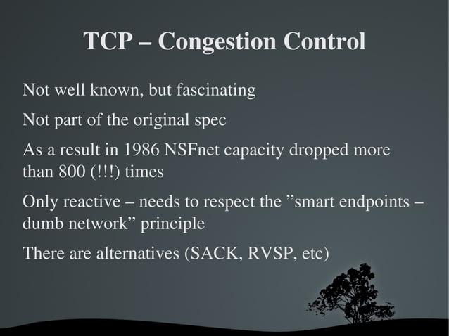 Congestion Control in Computer Networks - ATM and TCP | ODP
