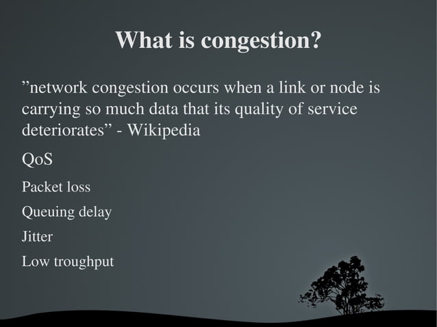 Congestion Control in Computer Networks - ATM and TCP | ODP