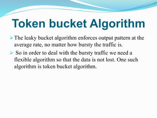 Congestion control Assignment Help | PPTX