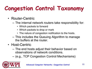 Congestion control | PPT