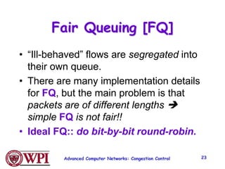 Congestion control | PPT