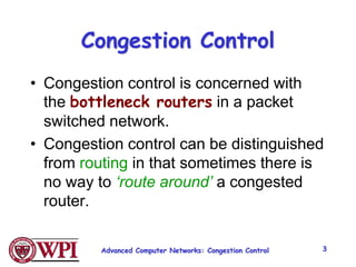 Congestion control | PPT