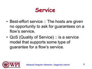 Congestion control | PPT