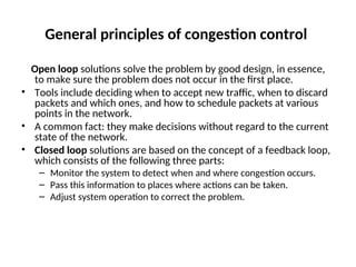 congestion_control: types, uses and application | PPT