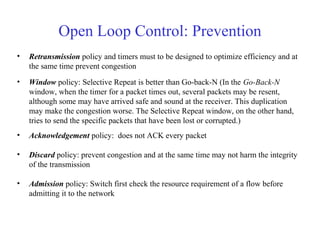 Congestion control and quality of service | PPT