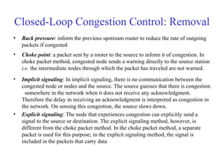 Congestion control and quality of service | PPT