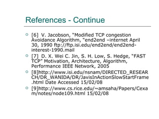 Congestion control avoidance | PPT