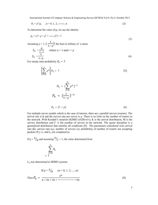 Congestion control in packet switched wide area networks using a feedback model | PDF | Computer ...
