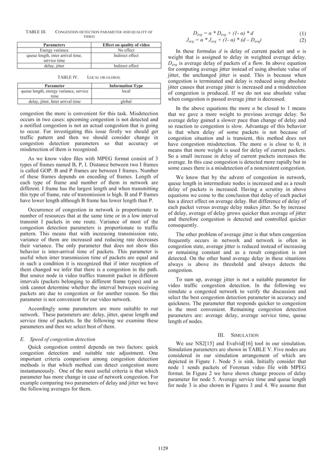 Congestion Detection For Video Traffic Pdf