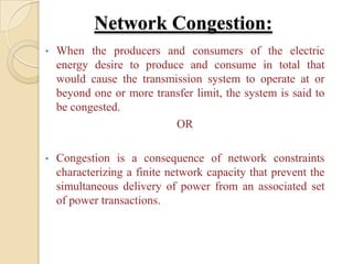 Congestion issues and its related management | PPT
