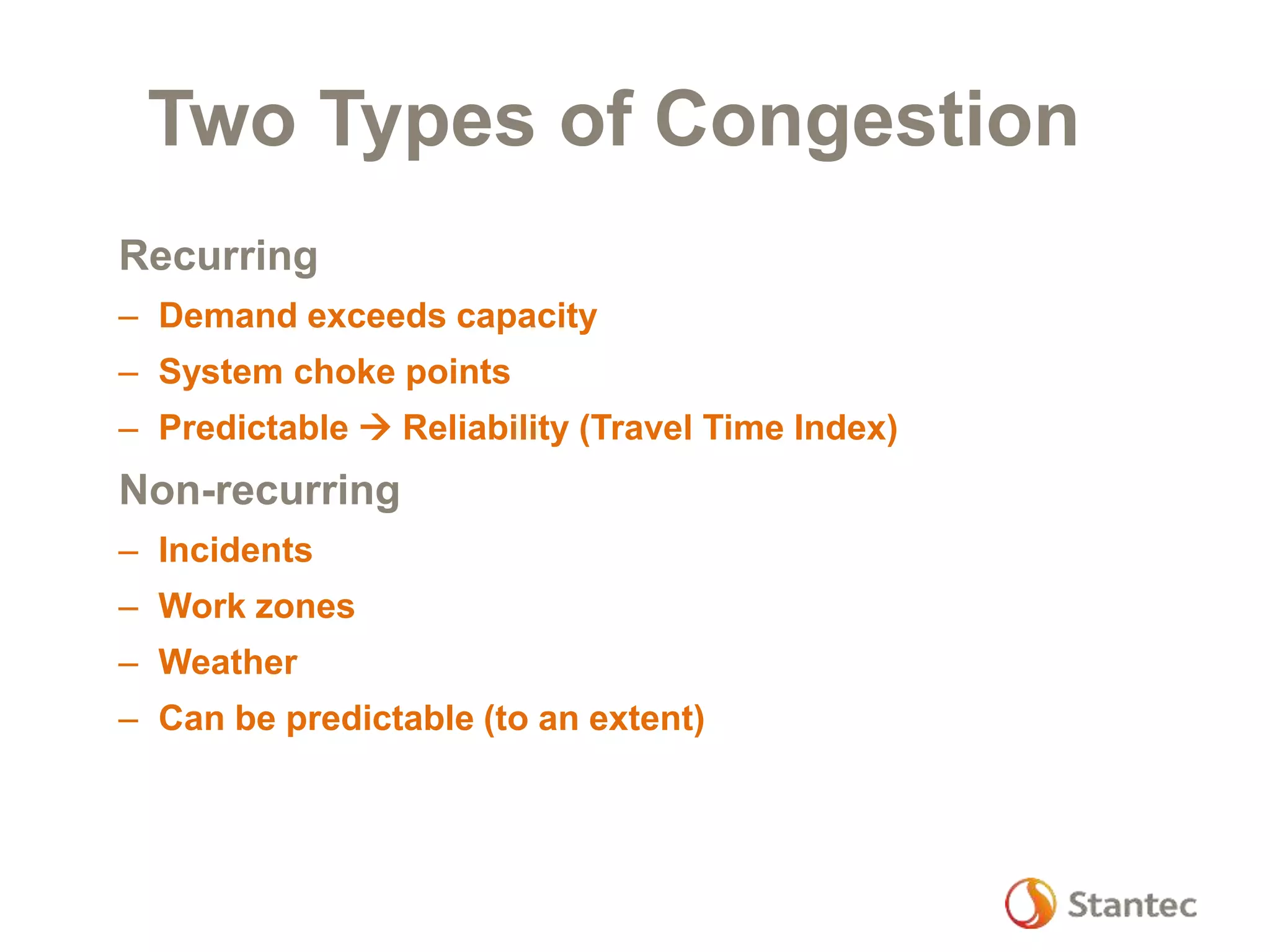 Congestion management process presentation updated | PPTX