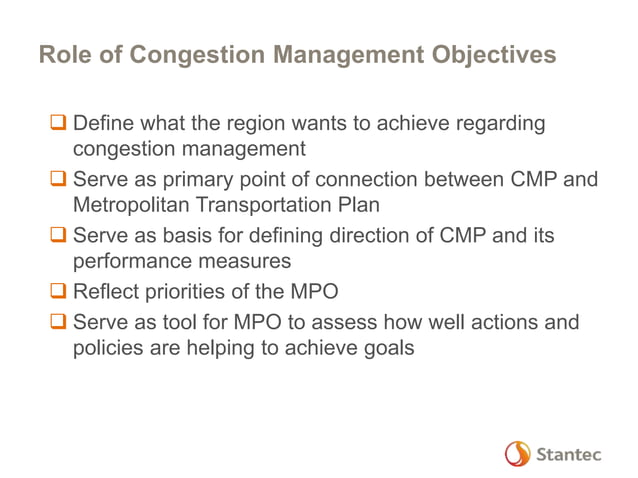 Congestion management process presentation updated | PPT
