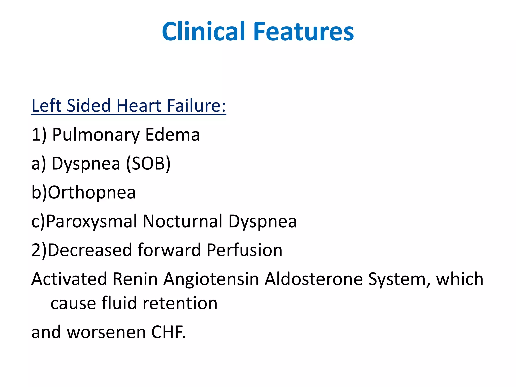 Congestive cardiac failure | PPTX