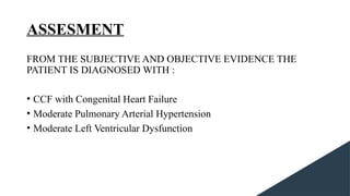 Congestive Heart Failure (CHF): Causes, Symptoms, and Management. | PPTX
