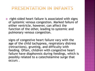 Congestive cardiac failure diagnosis and treatment | PPTX