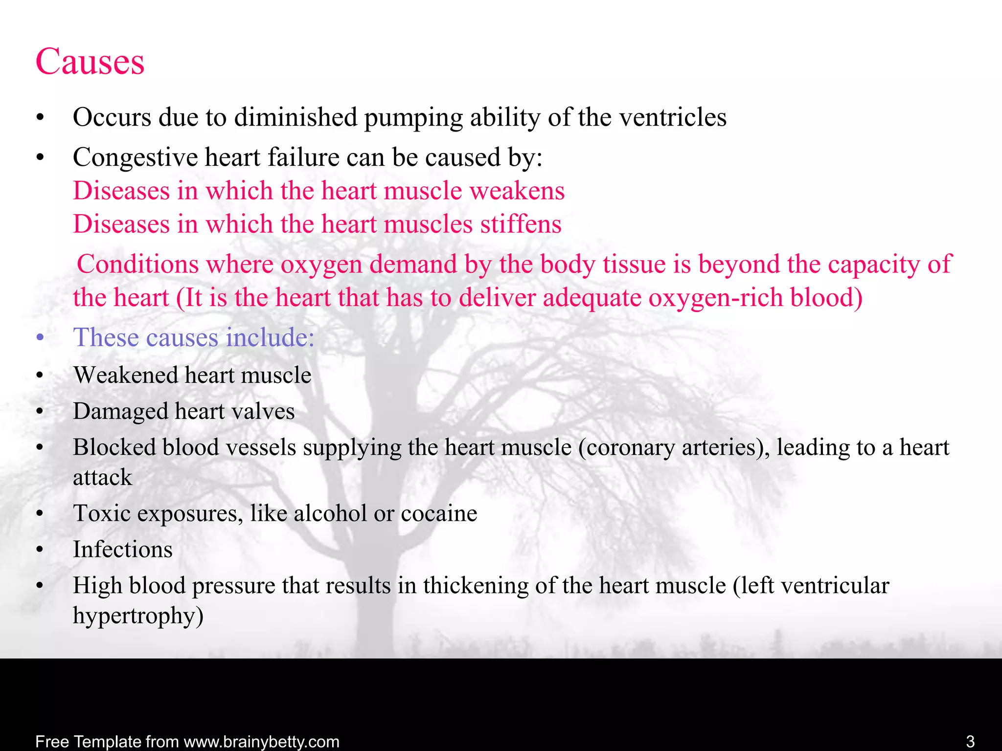 Congestive heart failure | PPTX