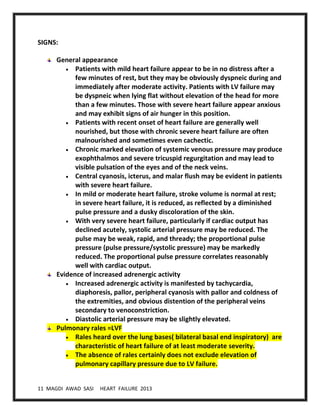 Congestive heart failure | DOCX