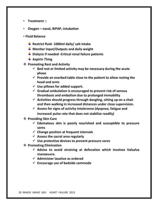 Congestive heart failure | DOCX