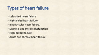 Congestive heart failure | PPTX