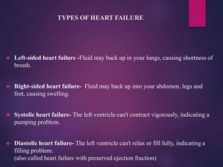 congestiveheartfailure and its cause and sign | PPT