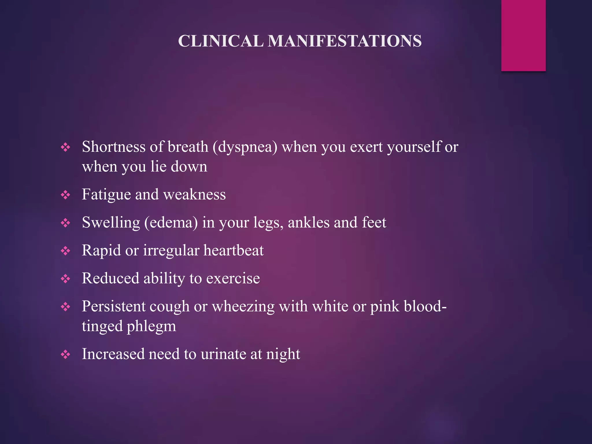 Congestive heart failure | PPTX