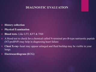 Congestive heart failure | PPTX