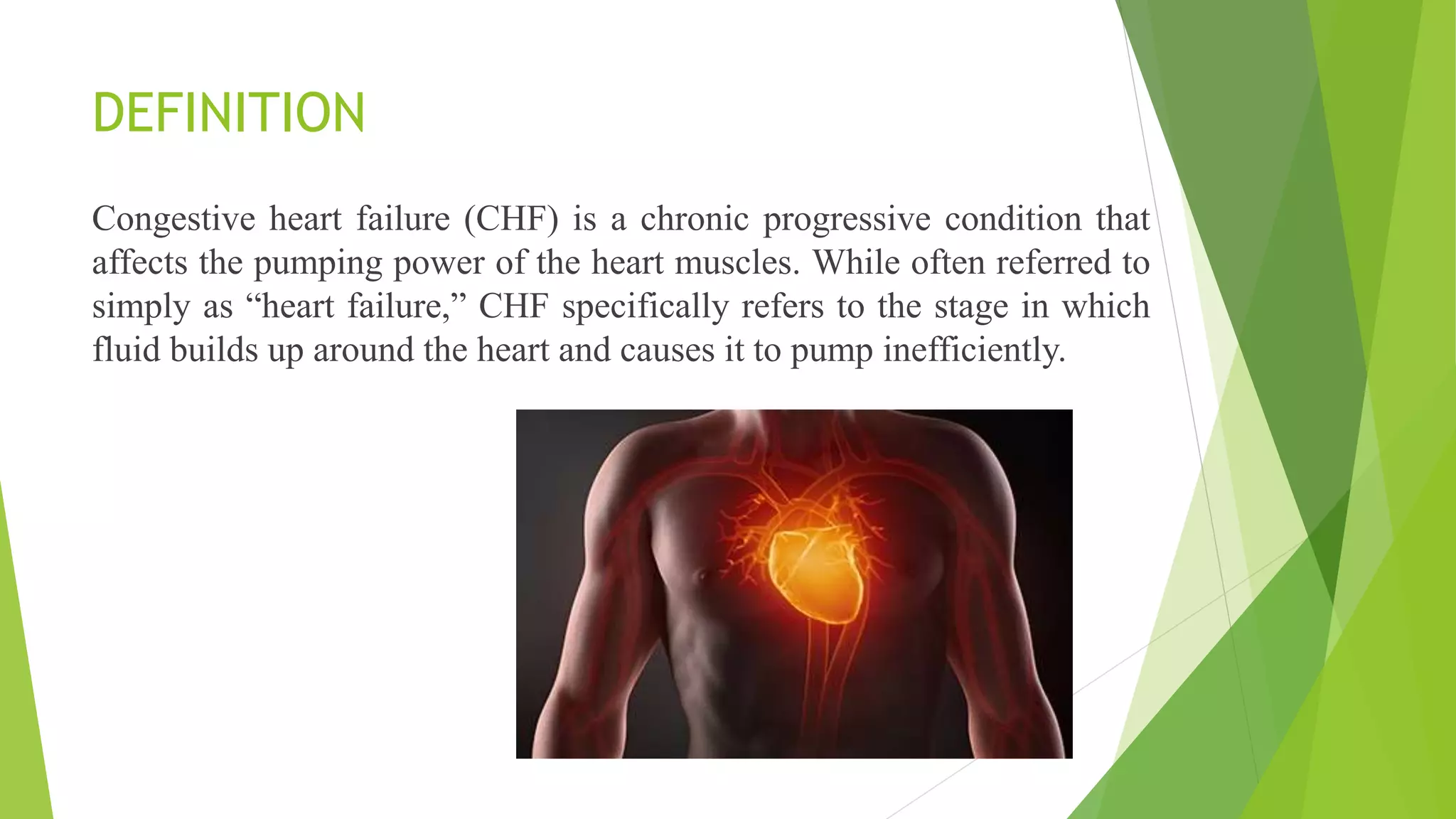 Congestive heart failure | PPTX