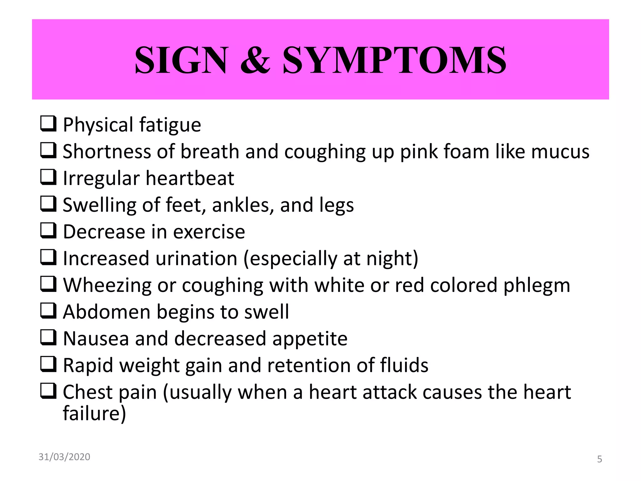 Congestive heart failure | PPTX