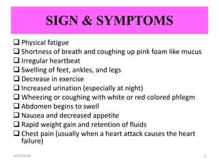 Congestive heart failure | PPTX