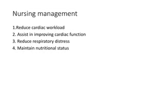 Congestive heart failure | PPTX