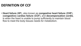 Congestive heart failure | PPTX