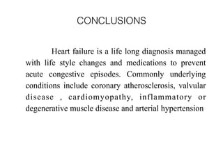 Congestive heart failure | PDF