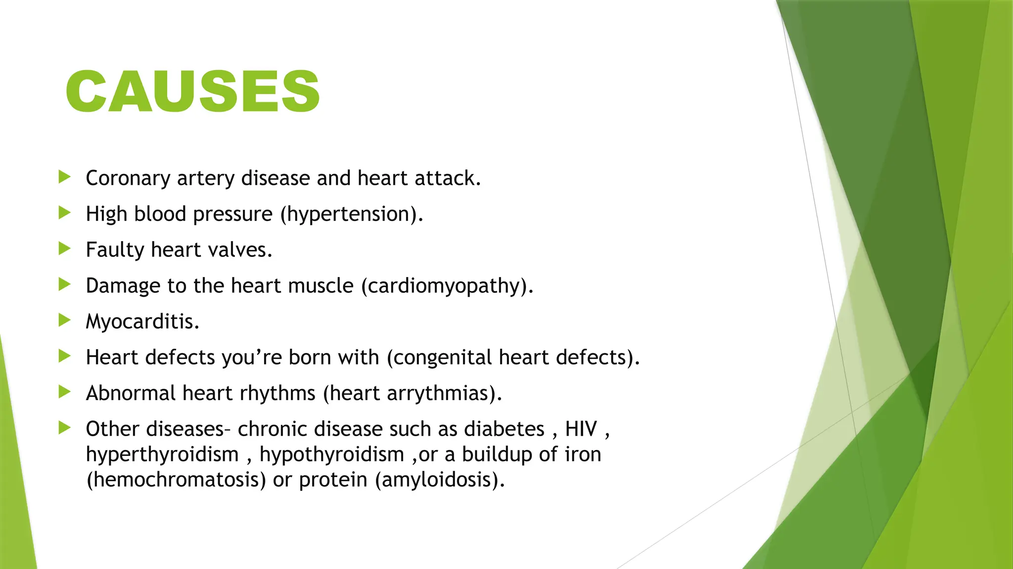 CONGESTIVE HEART FAILURE.pptx for all health education departments | PPT