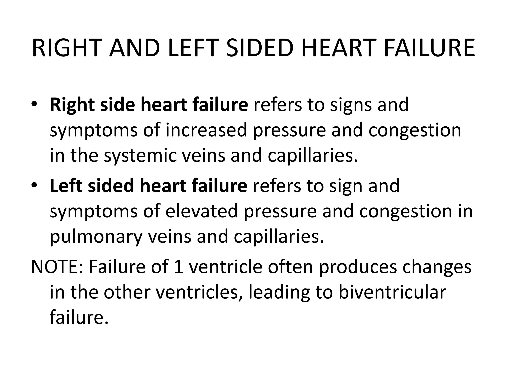 Congestive heart failure | PPTX