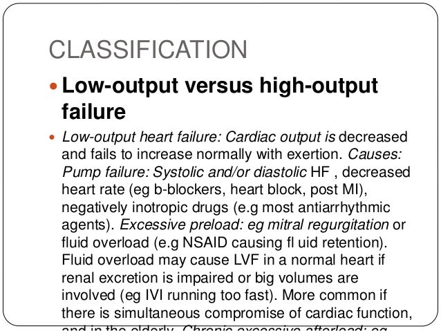 Congestive heart failure in an orthopedic patient