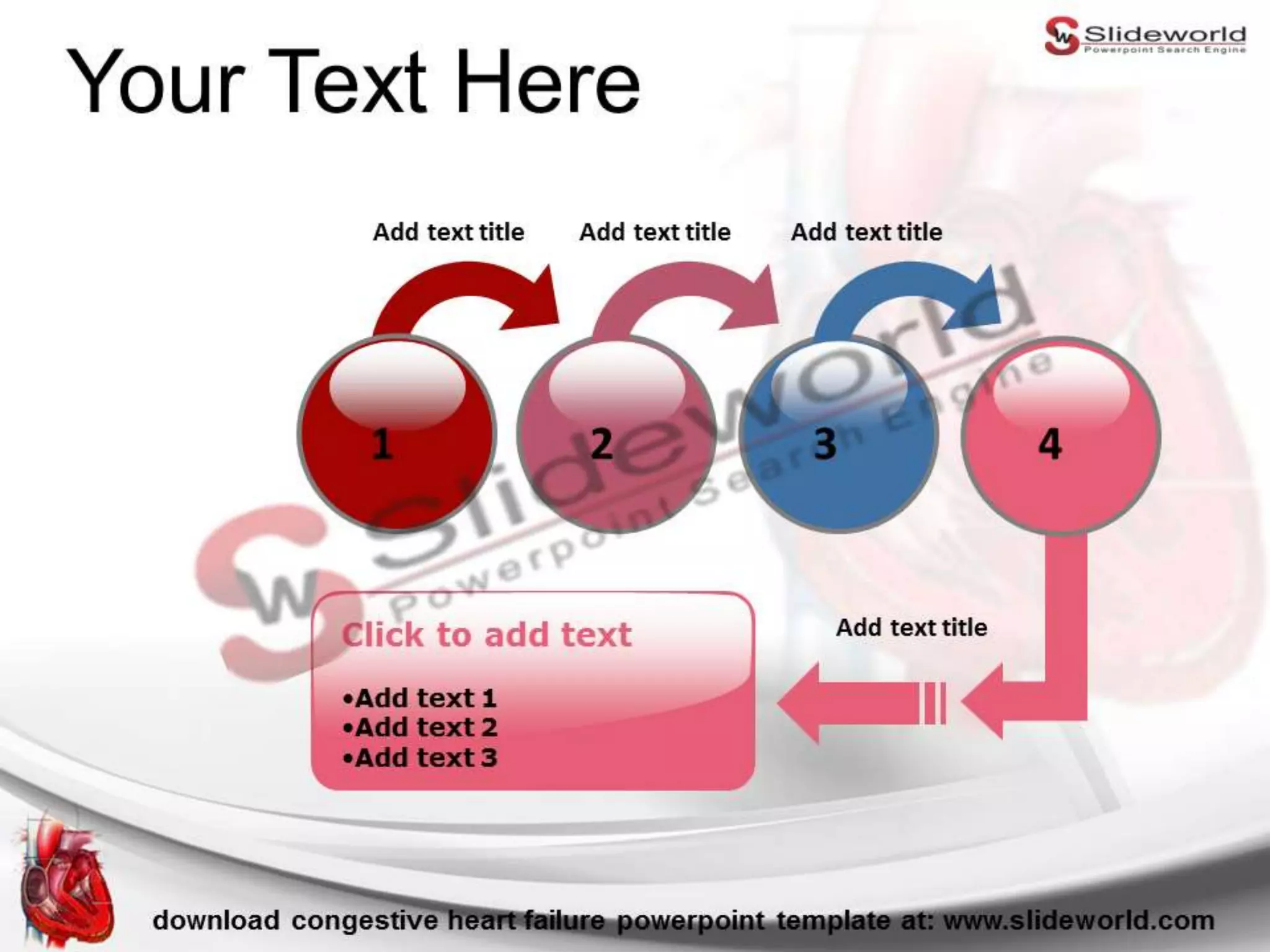 Congestive Heart Failure Powerpoint Template - SlideWorld | PPTX ...