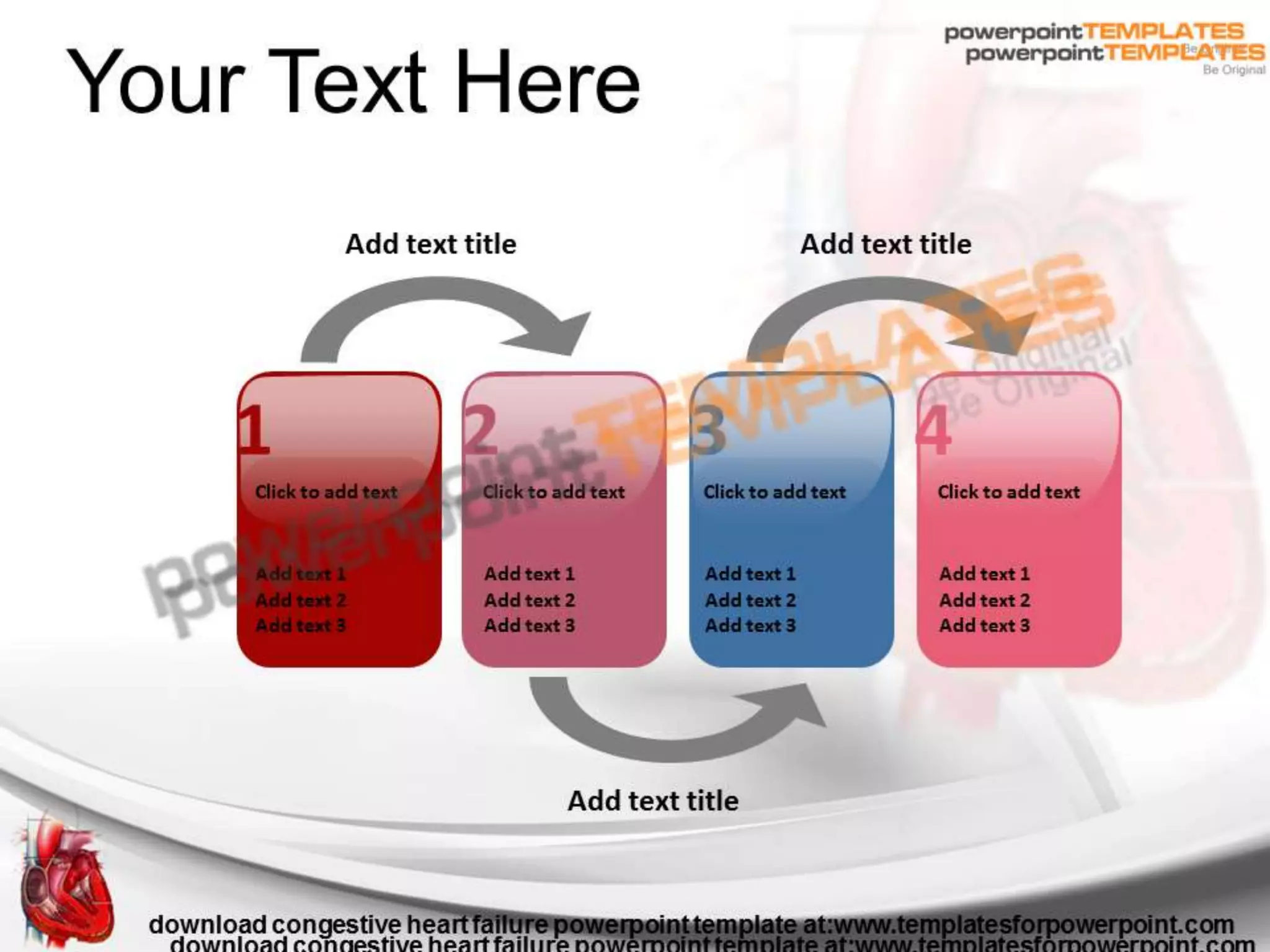 Congestive Heart Failure Powerpoint Template - templatesforpowerpoint | PPT