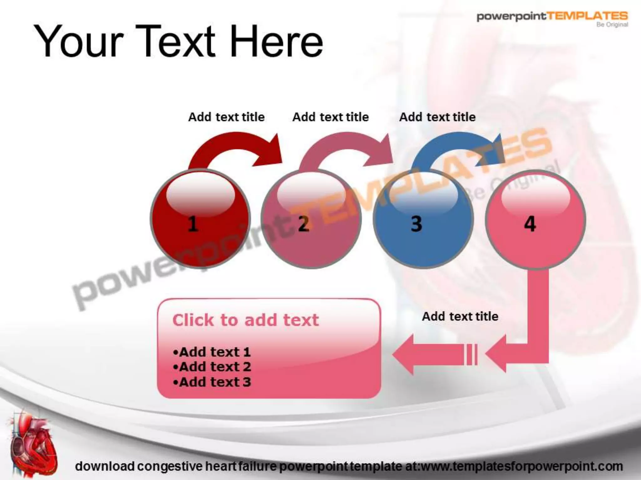 Congestive Heart Failure Powerpoint Template - templatesforpowerpoint | PPT