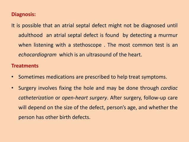 Congintal heart defect.pptx | Heart and Cardiovascular Diseases ...