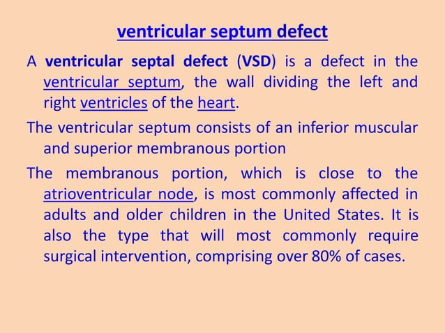 Congintal heart defect.pptx | Heart and Cardiovascular Diseases ...
