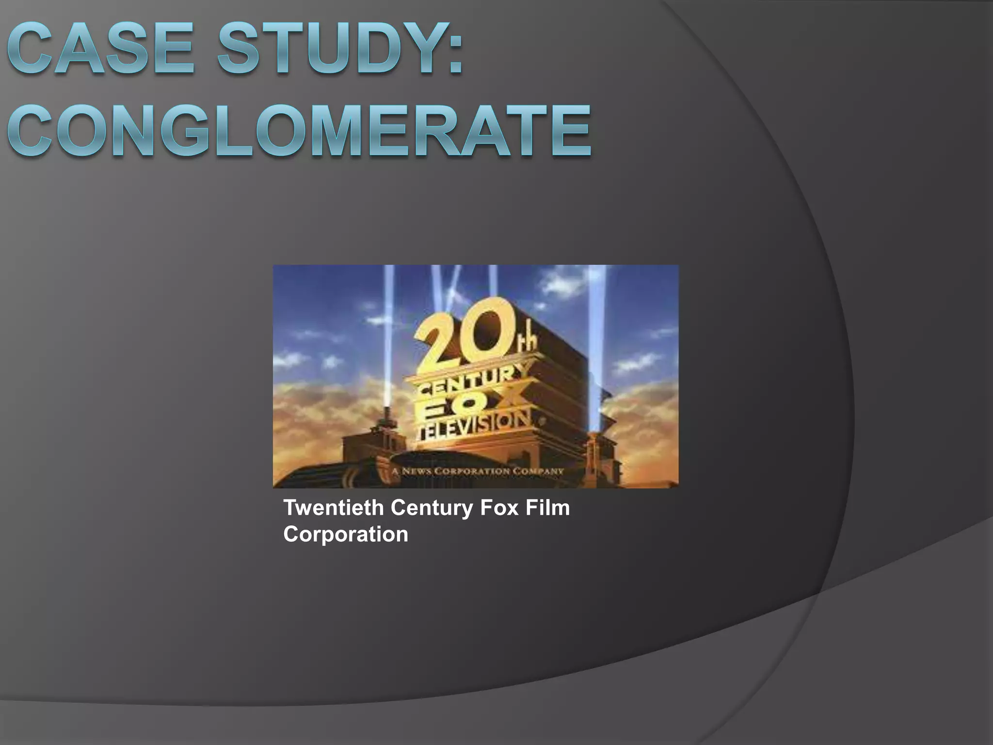 Conglomerate | PPT