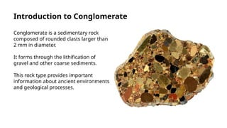 Conglomerates and its classification.pptx